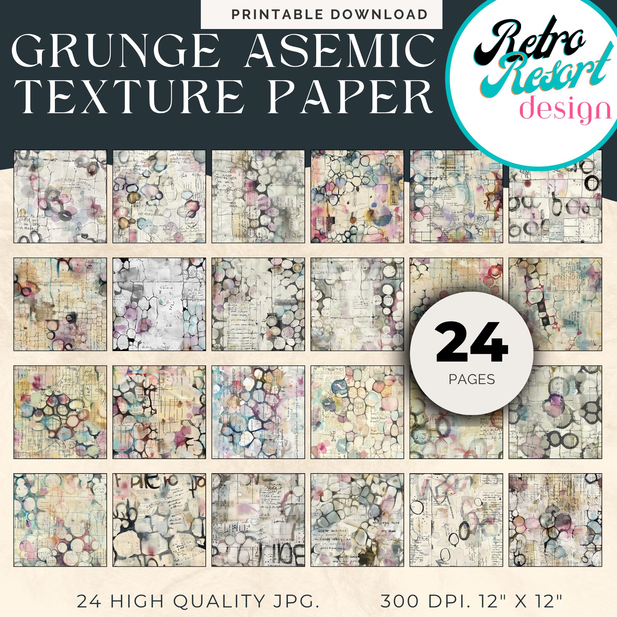 Urban Decay Collage Paper, Distressed Grunge Digital Papers, Abstract ...