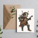 Highland Cow Rockstar Clipart | Highland Cow Png | Rockstar Watercolor ...