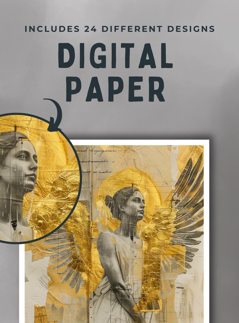They Walk Among Us: Mixed Media Collage, Multiple Sizes, Digital ...