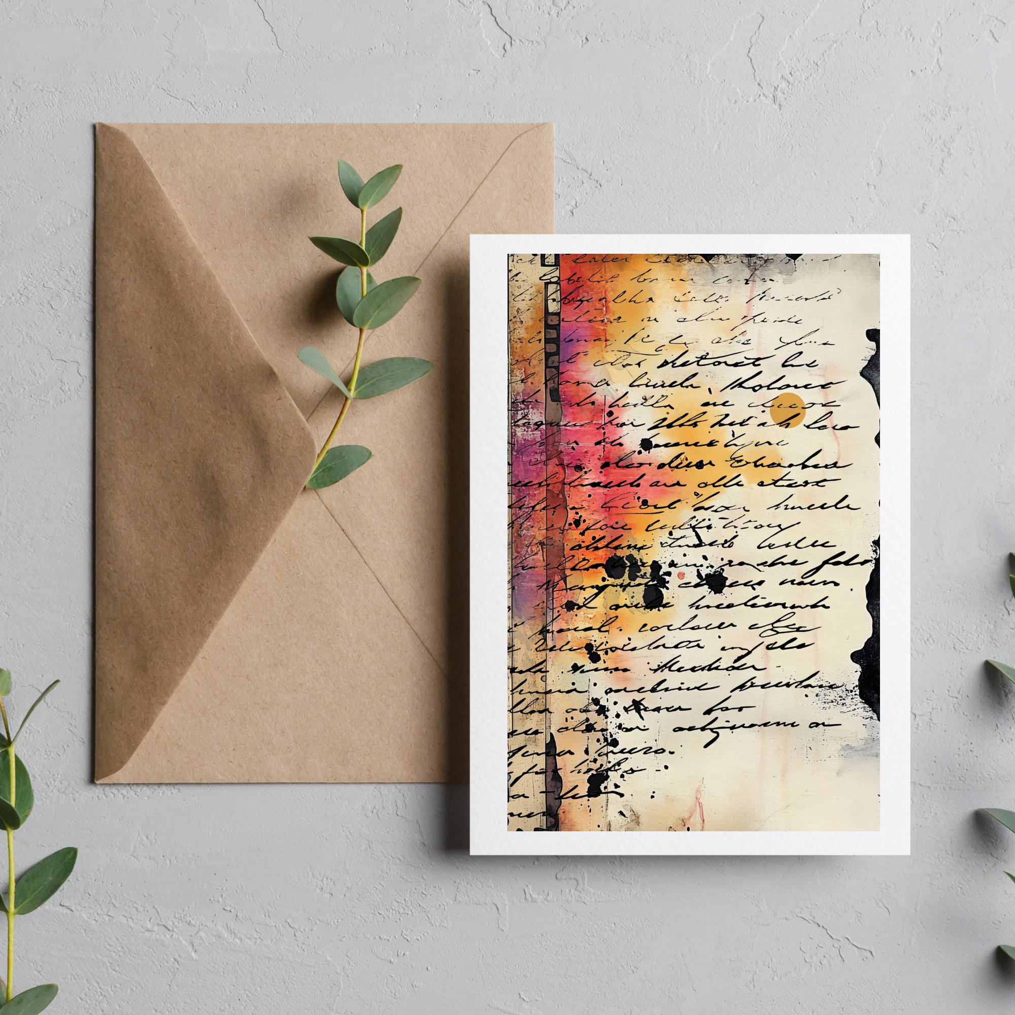 Vintage Handwritten Overlay PNG Clipart, Old Textures Overlay ...