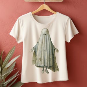 Whimsical Ghost Paper Doll | Fussy Cut | Collage Paper | Peculiar ...