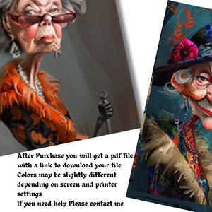 Quirky Old Ladies Emphera Tags | Funny Old People | Grumpy Old Lady ...