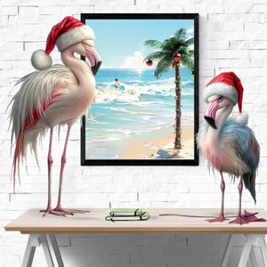 Tropical Christmas Clipart | Beach Christmas Clipart | Florida ...