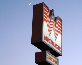 Vintage Whataburger, Texas Digital Art, Whataburger Gift, Kitchen Decor ...