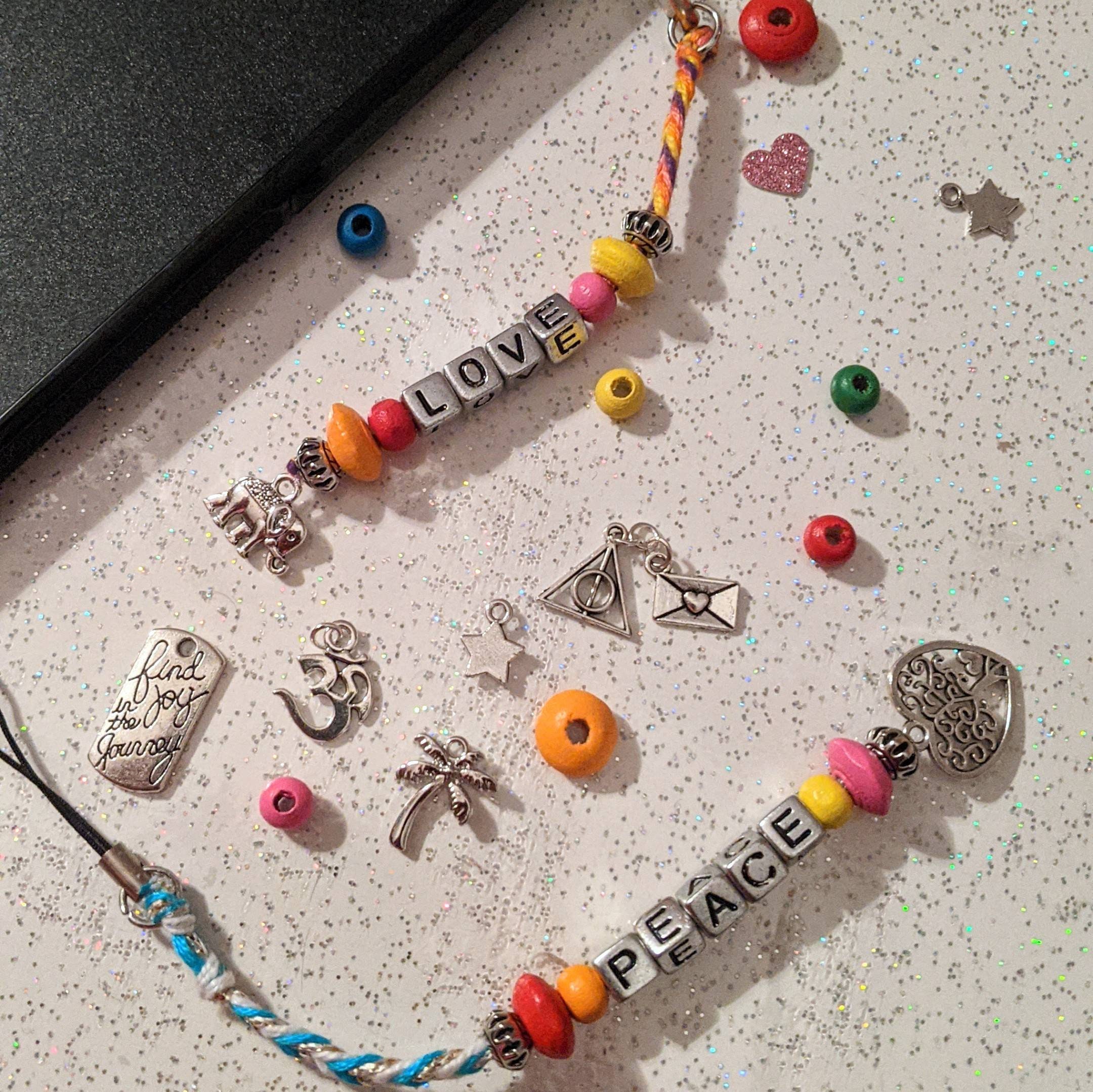 Handmade Personalised Phone Case Charm - Etsy UK