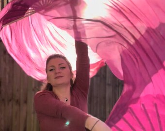 Silk Fan Veils - Etsy