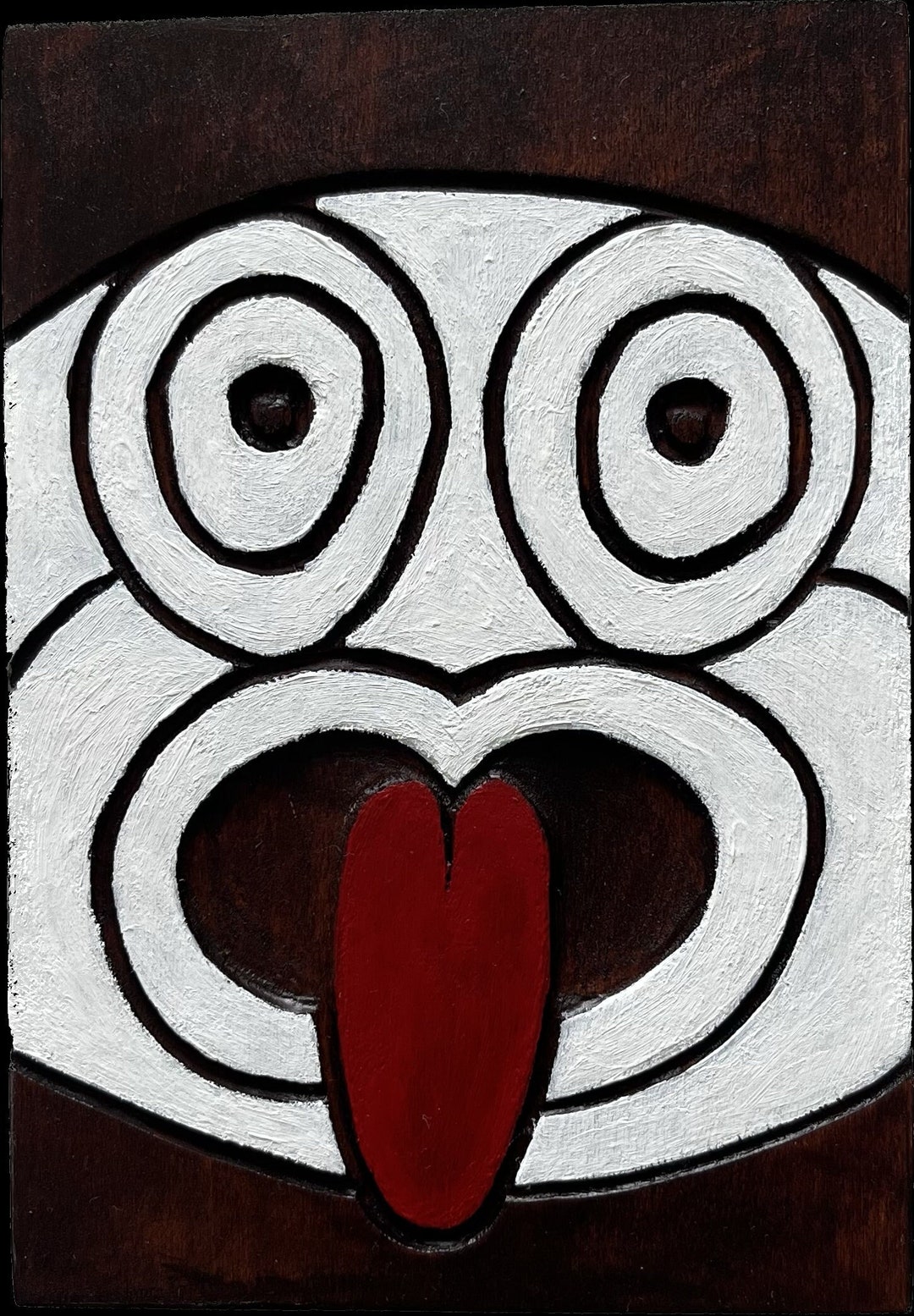 Trader Mort's Tiki Mask - Etsy