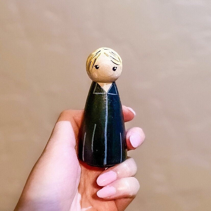 Custom Judge Peg Doll | Lawyer Gifts | Graduation Gifts | Law School ...