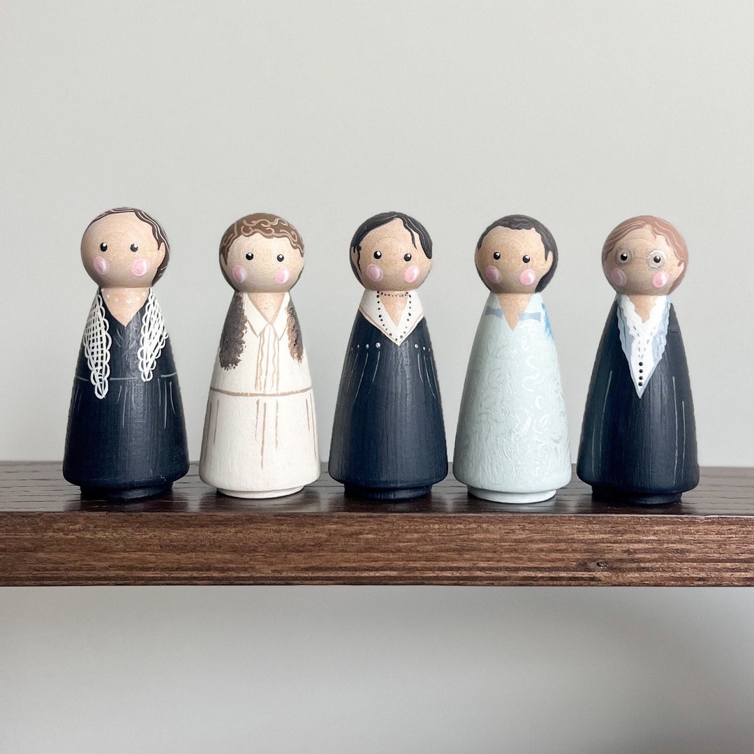 The Famous Five | Valiant Five | Alberta Five Peg Dolls, JUMBO ...