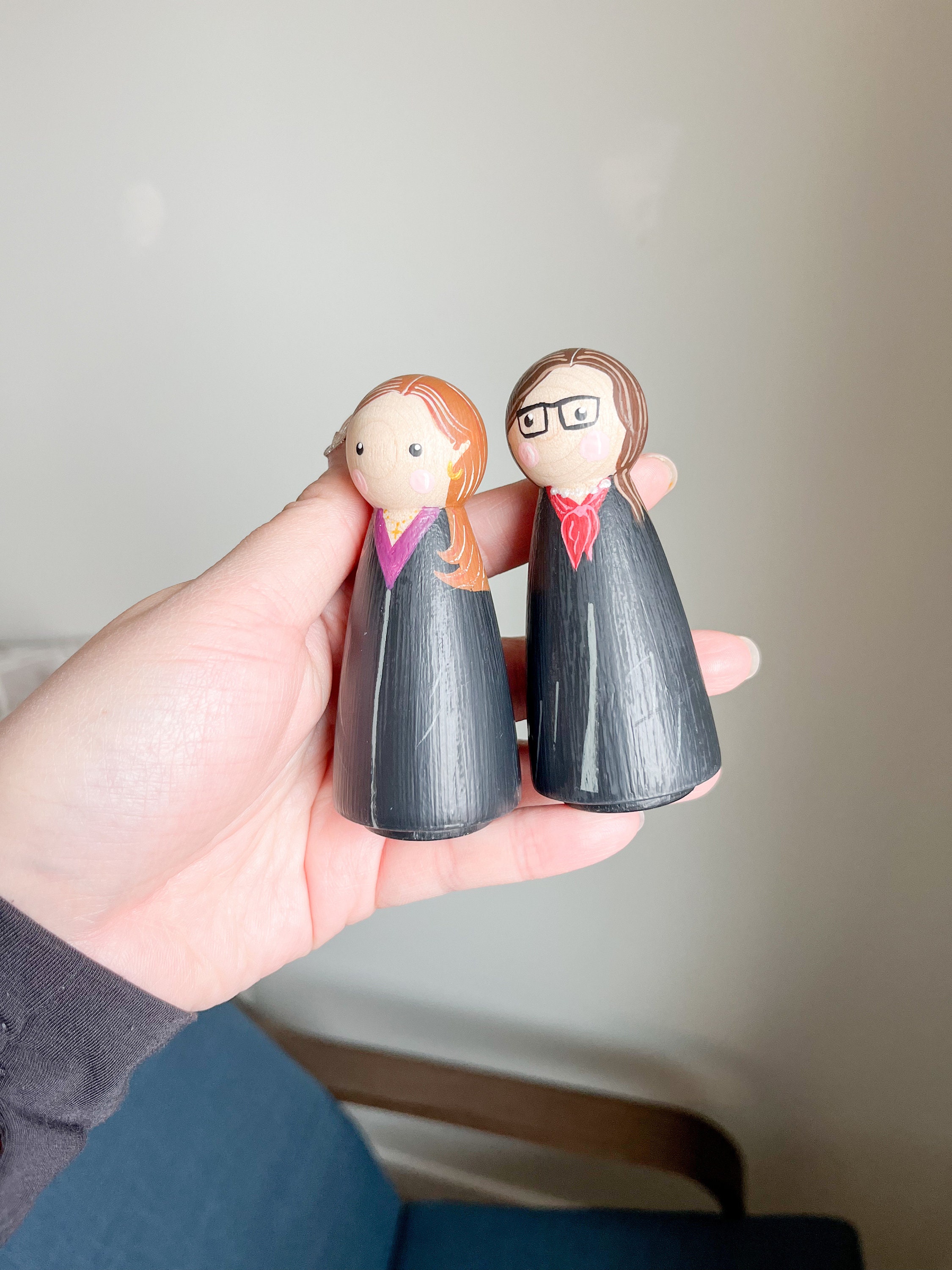 Custom Judge Peg Doll | Lawyer Gifts | Graduation Gifts | Law School ...