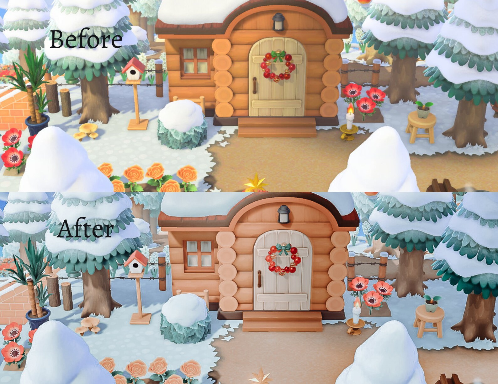 SNOW GLOBE - ACNH Winter Preset - Mobile Lightroom App - Animal ...