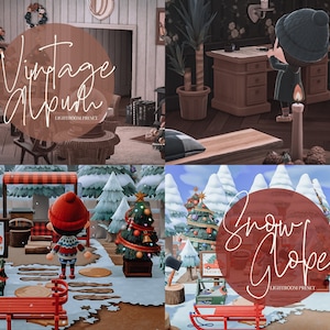 HOLIDAY BUNDLE ACNH Winter Preset Mobile Lightroom - Etsy Canada