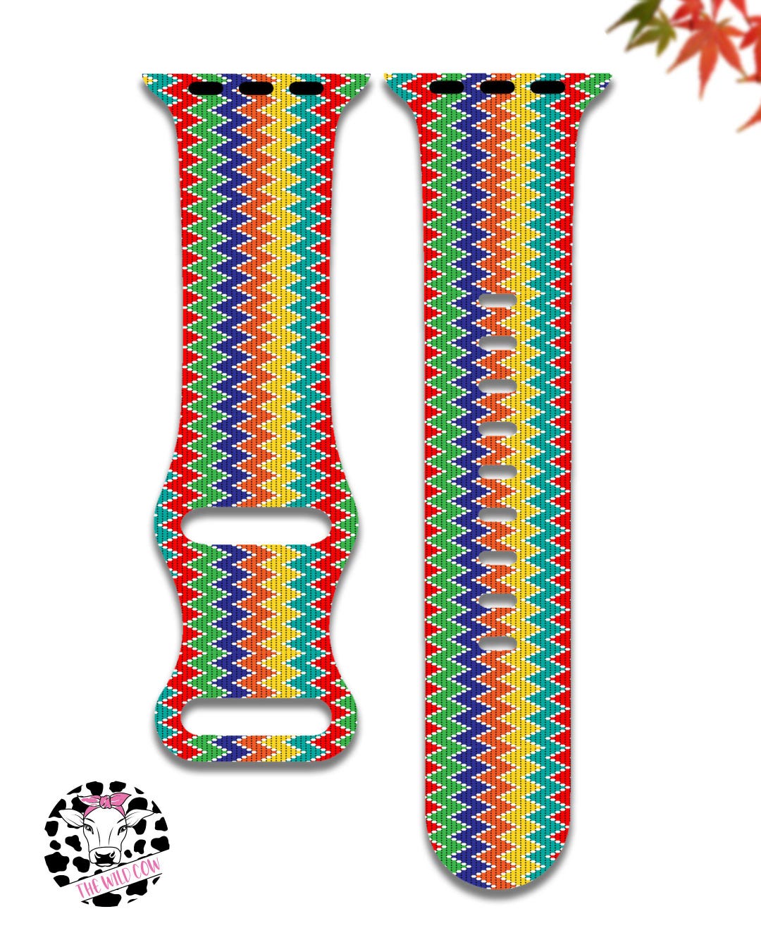Rainbow Geometric Pattern Apple Watch Band Compatible With Apple Watch ...
