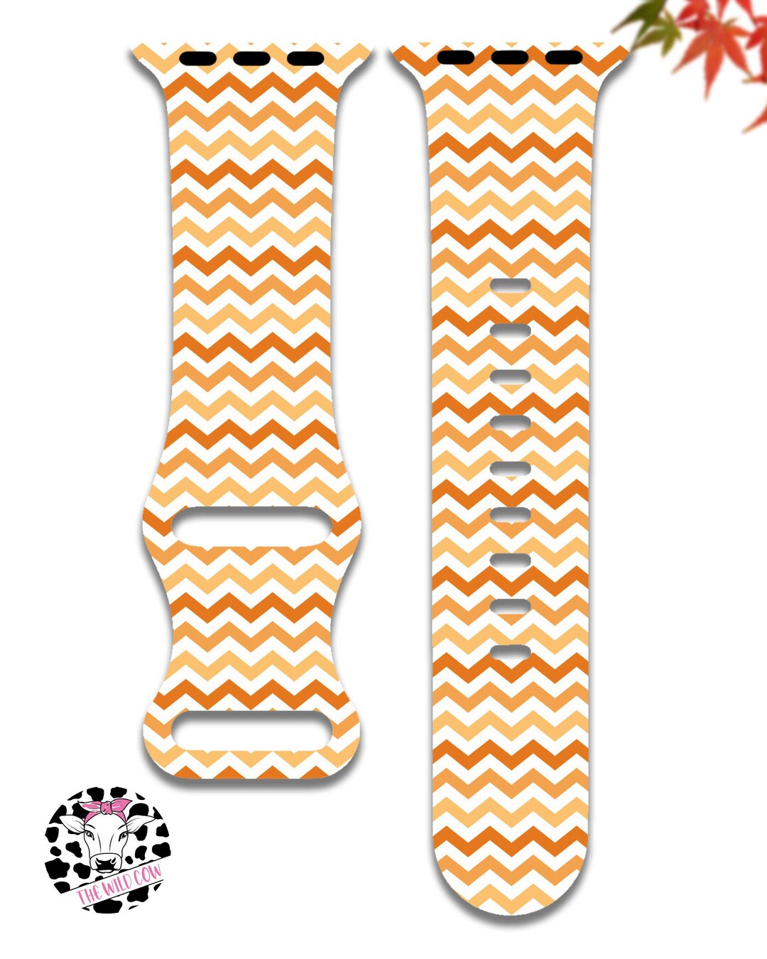 Autumn Fall Stripe Pattern Apple Watch Band Compatible With Apple Watch ...