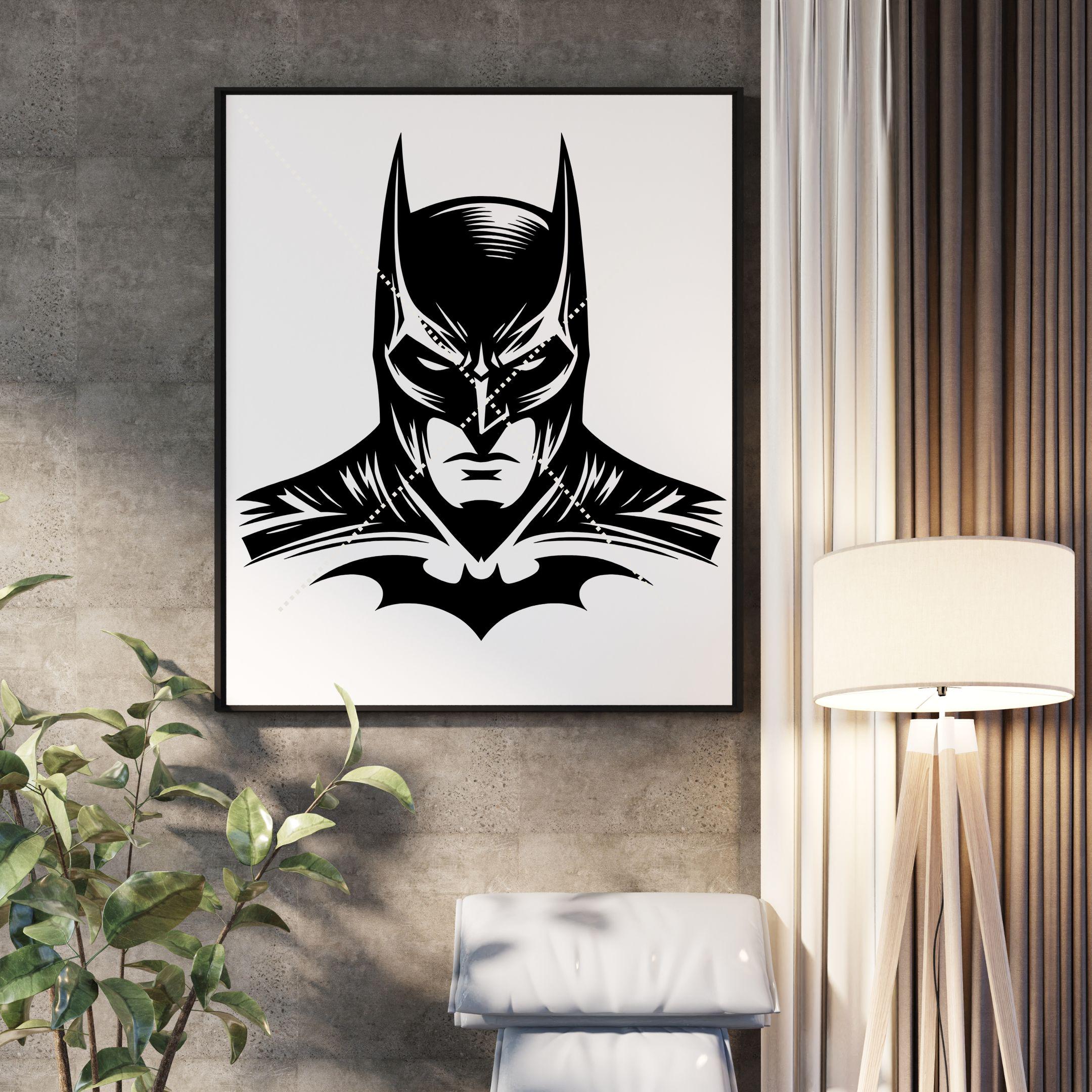 Bat Hero SVG Digital Download for Silhouette, Cricut, Print and Cut ...