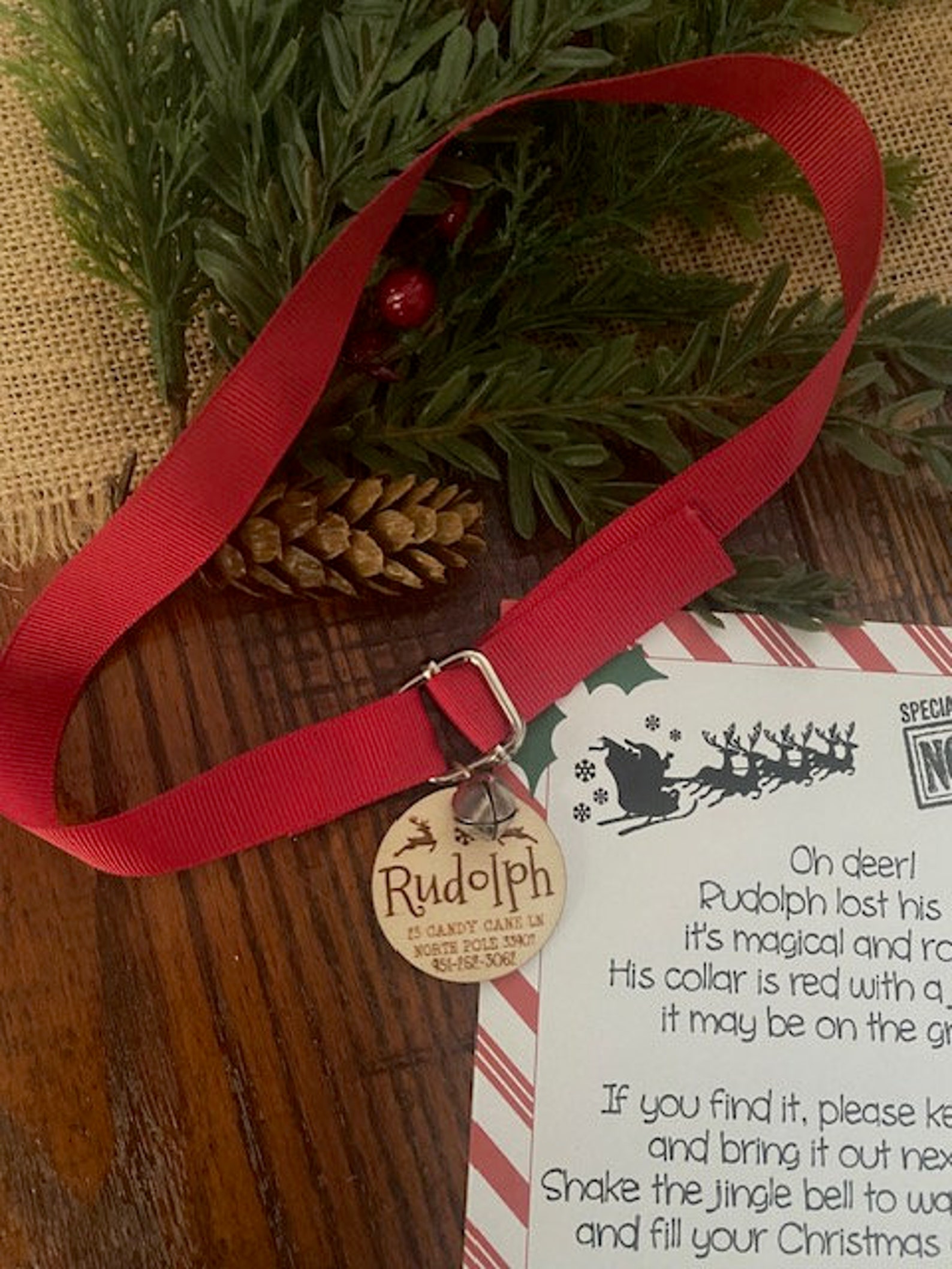 Bundle Pack- Reindeer Lost Tags With Printable Poems- SVG - Laser Cut ...
