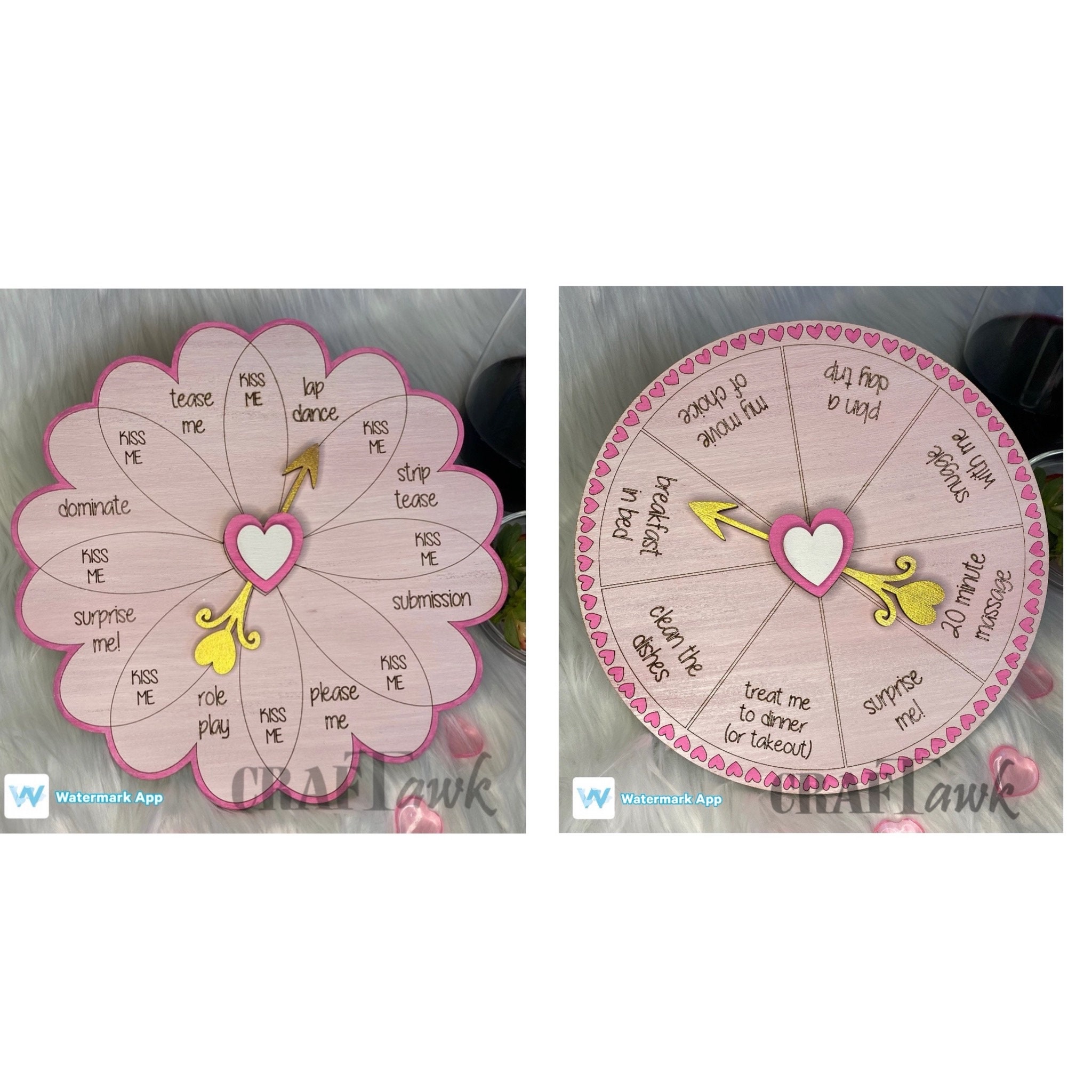 Valentine's Day Spinner Game bundle Package | Etsy