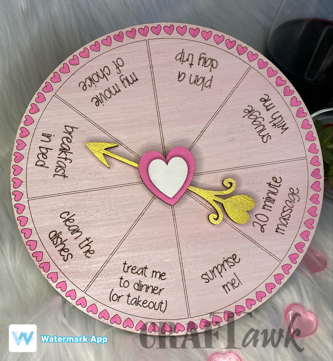 Valentine's Day Spinner Game bundle Package | Etsy