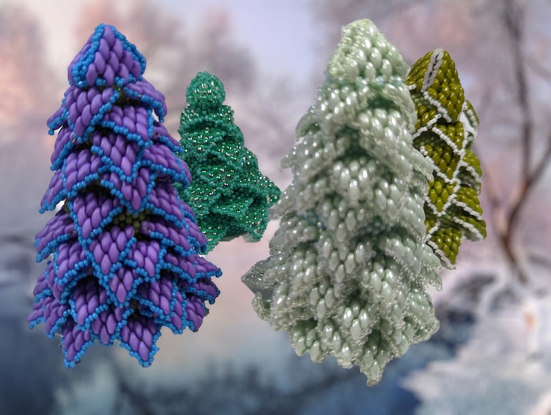 Secret Tree Box Tutorial, Beading Pattern - Etsy