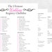 Wedding Registry Checklist | Wedding Planning | Printable | Instant ...
