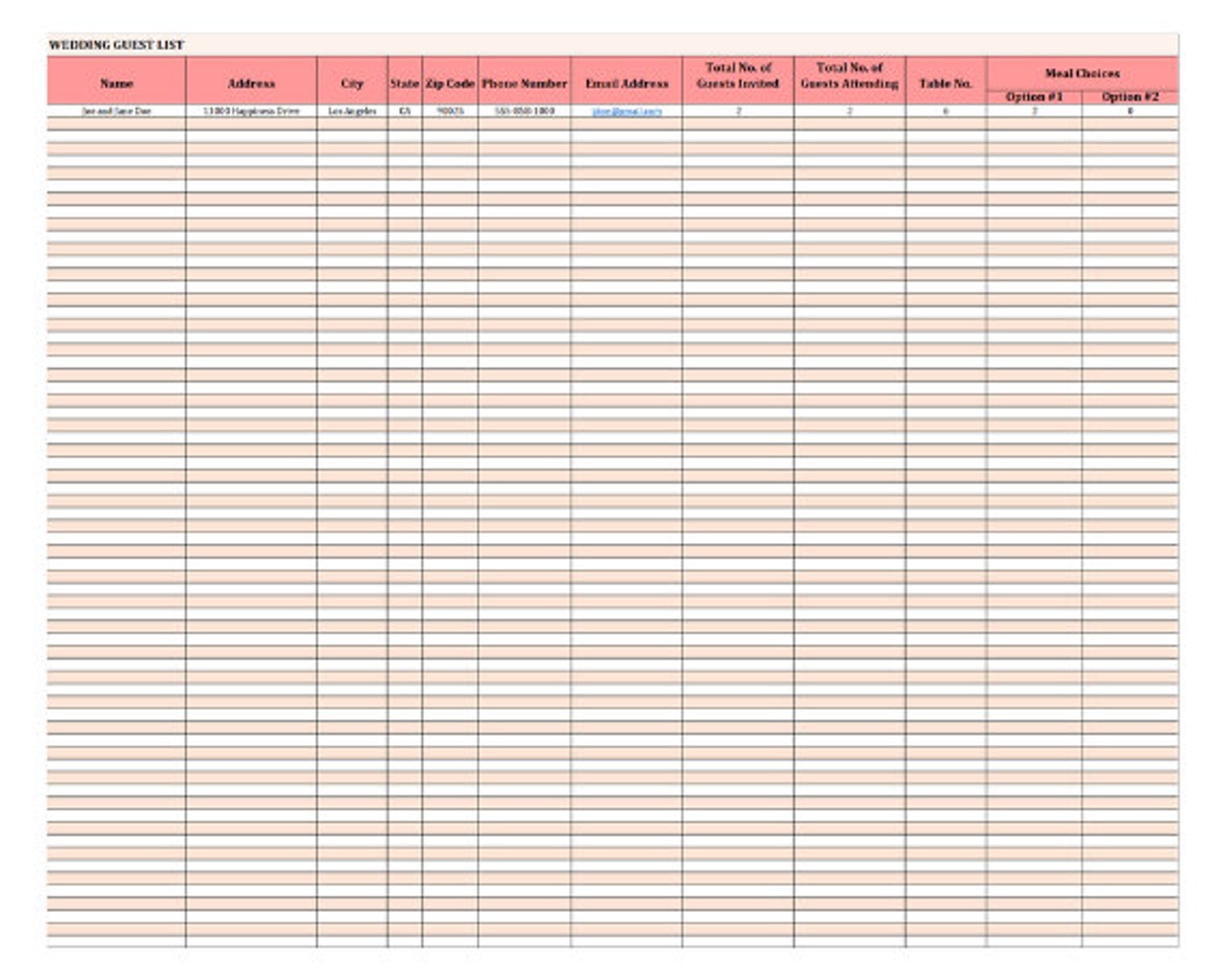 Wedding Guest List Spreadsheet Wedding Guest Tracker Etsy wedding-guest-list-spreadsheet-wedding-guest-tracker-etsy
