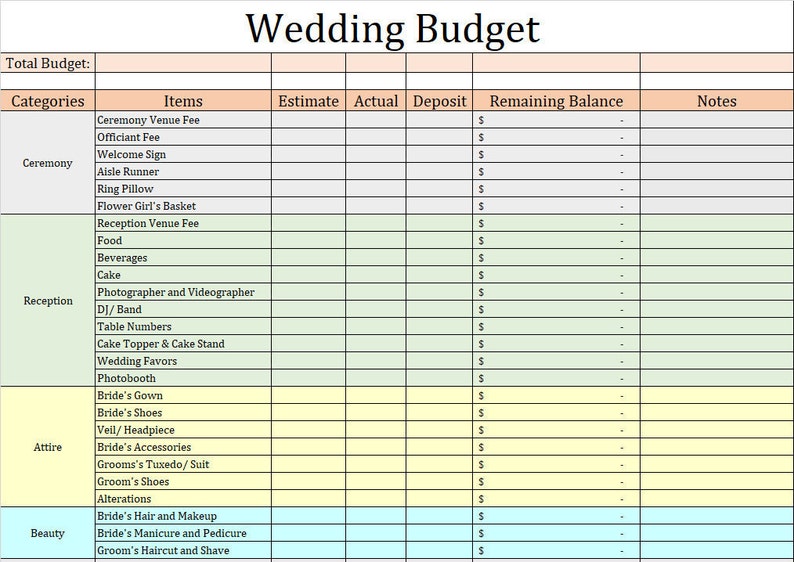 Simple Budget Spreadsheet Template Holidaysver