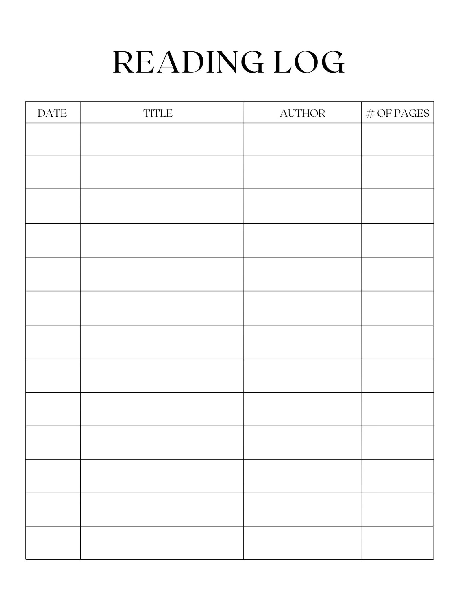 Kids Reading Log and Book Report | Printable - Etsy