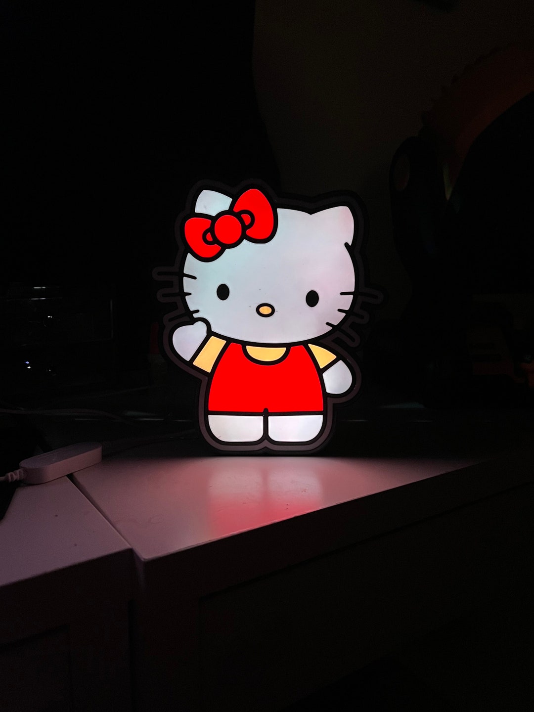 Hello Kitty Led Light - Etsy