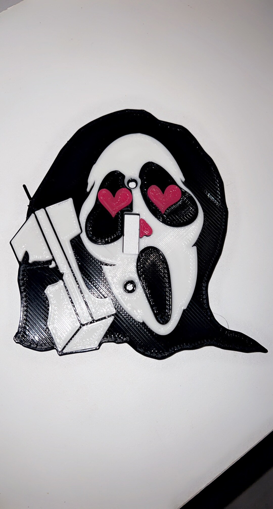 Ghost Face Scream Light Switch Cover - Etsy