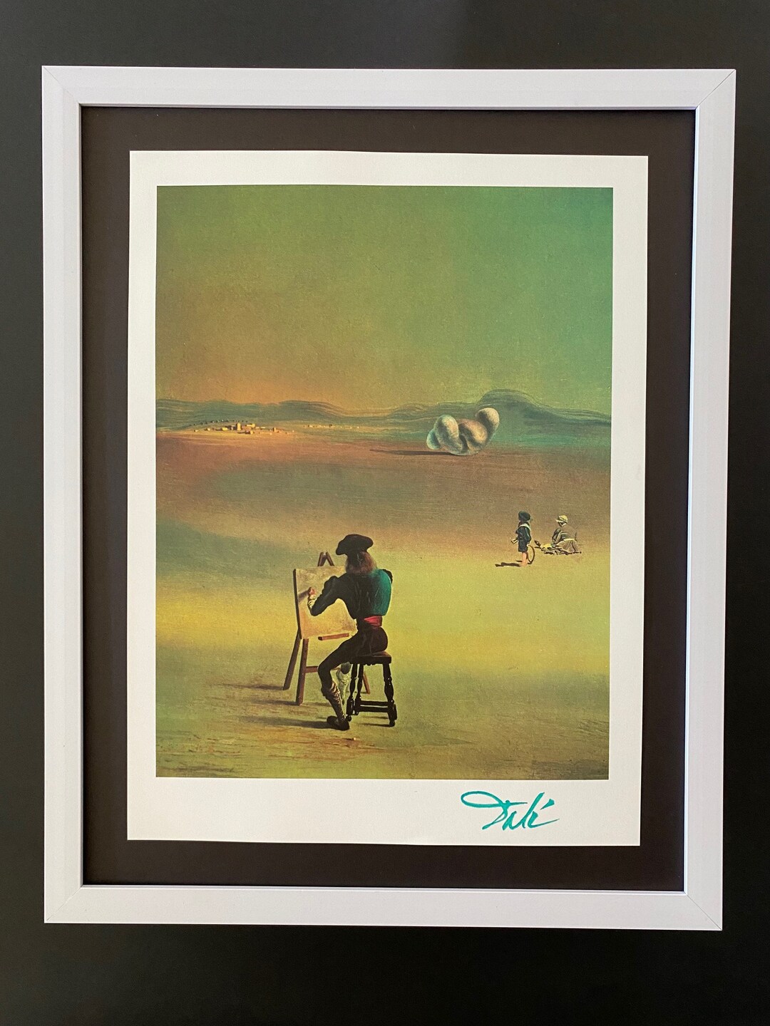 SALVADOR DALI | Vintage 1970 Signed | Framed Offset Lithograph | New ...