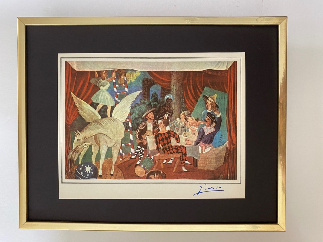 PABLO PICASSO Vintage 1940 Signed Print Ltd. Ed Framed Buy it Now - Etsy.de