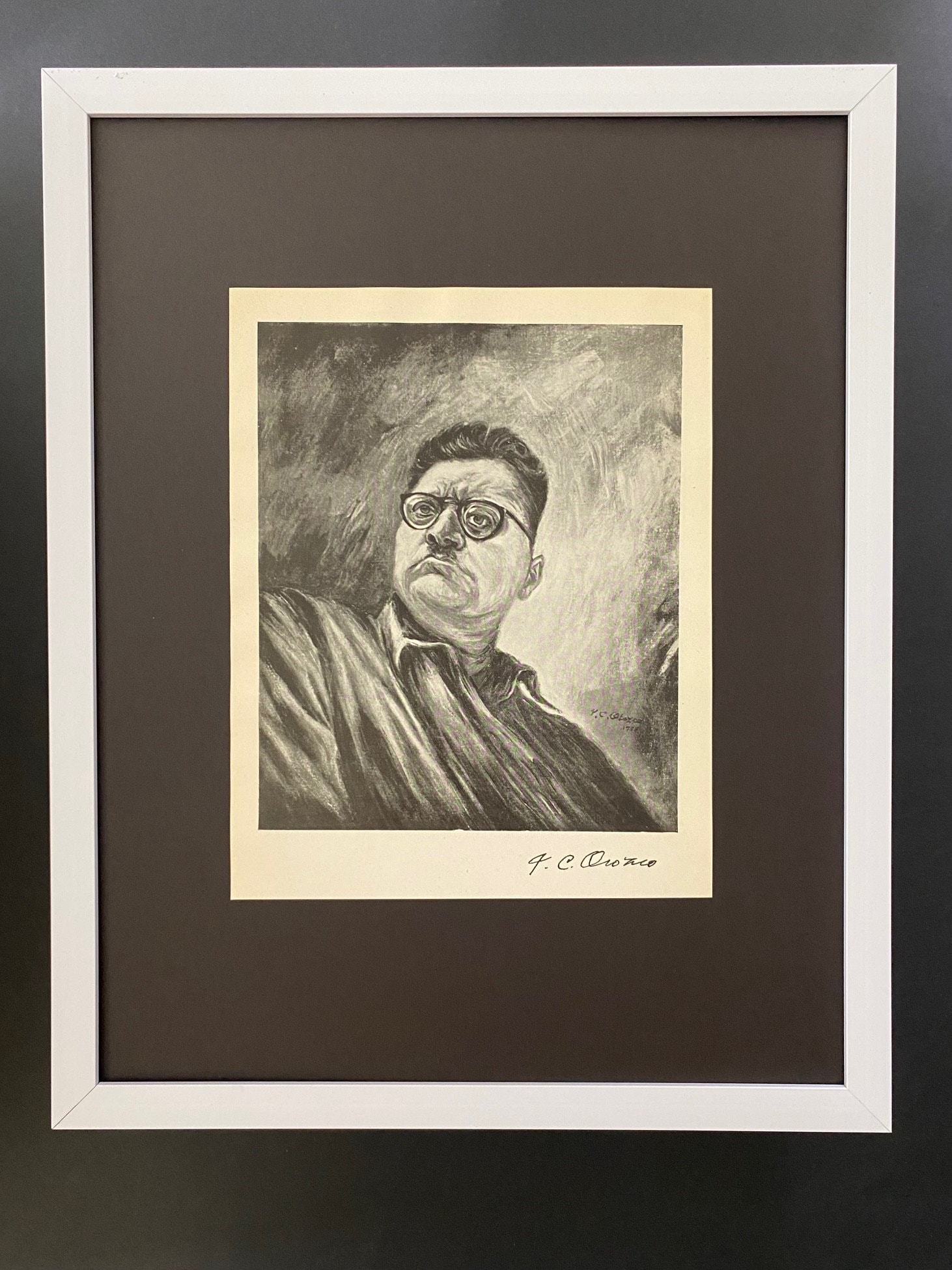 JOSE CLEMENTE OROZCO + Vintage 1942 Signed Print + Brand New Frame ...