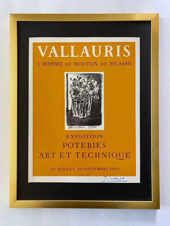 PABLO PICASSO Original 1971 Signed High Quality Print - Etsy