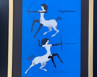 Leroy Neiman FEMLIN PLAYBOY Signed Print Framed - Etsy