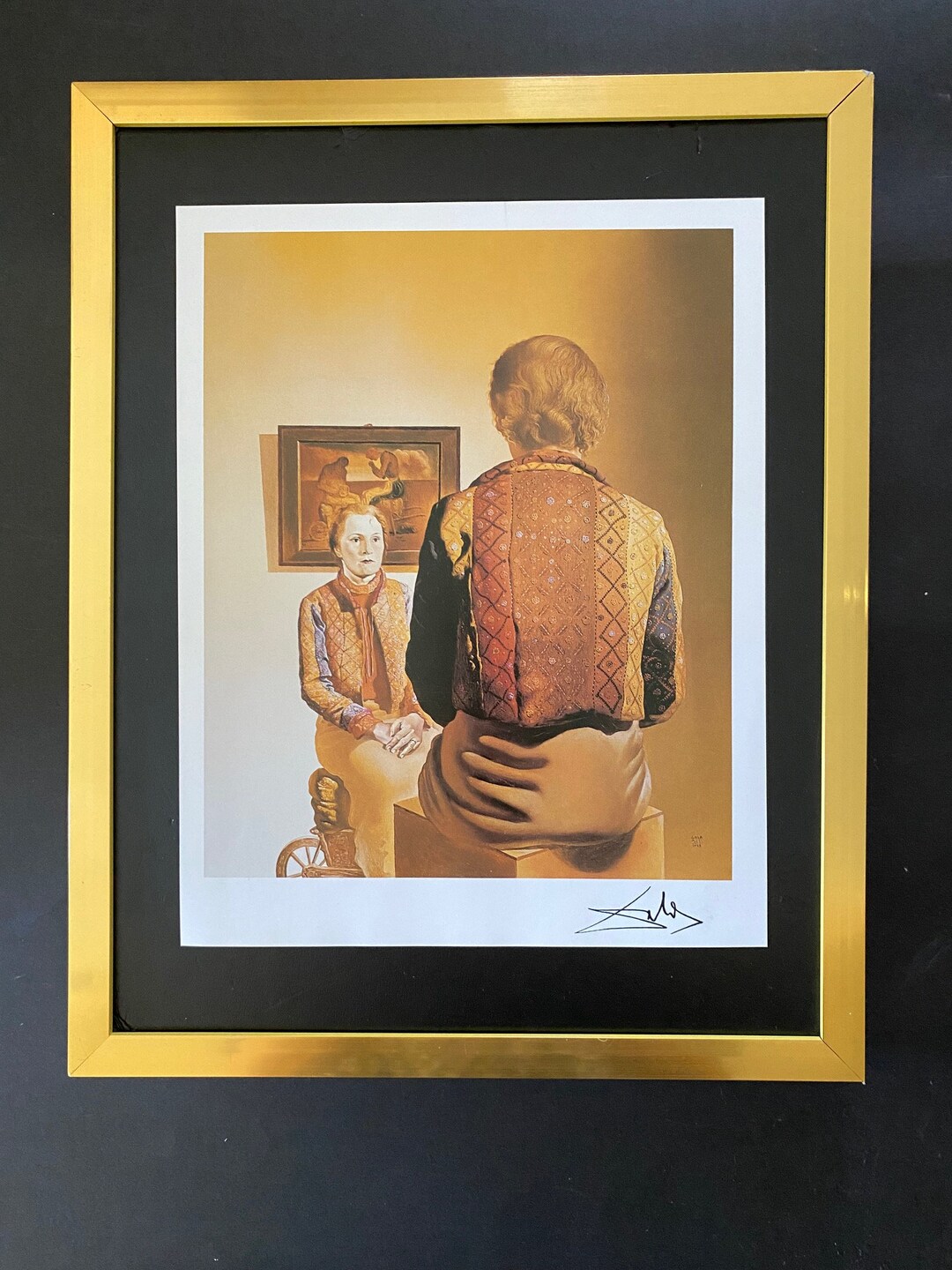 SALVADOR DALI + 1970 Signed Print + New Frame + Buy It Now ! - Etsy