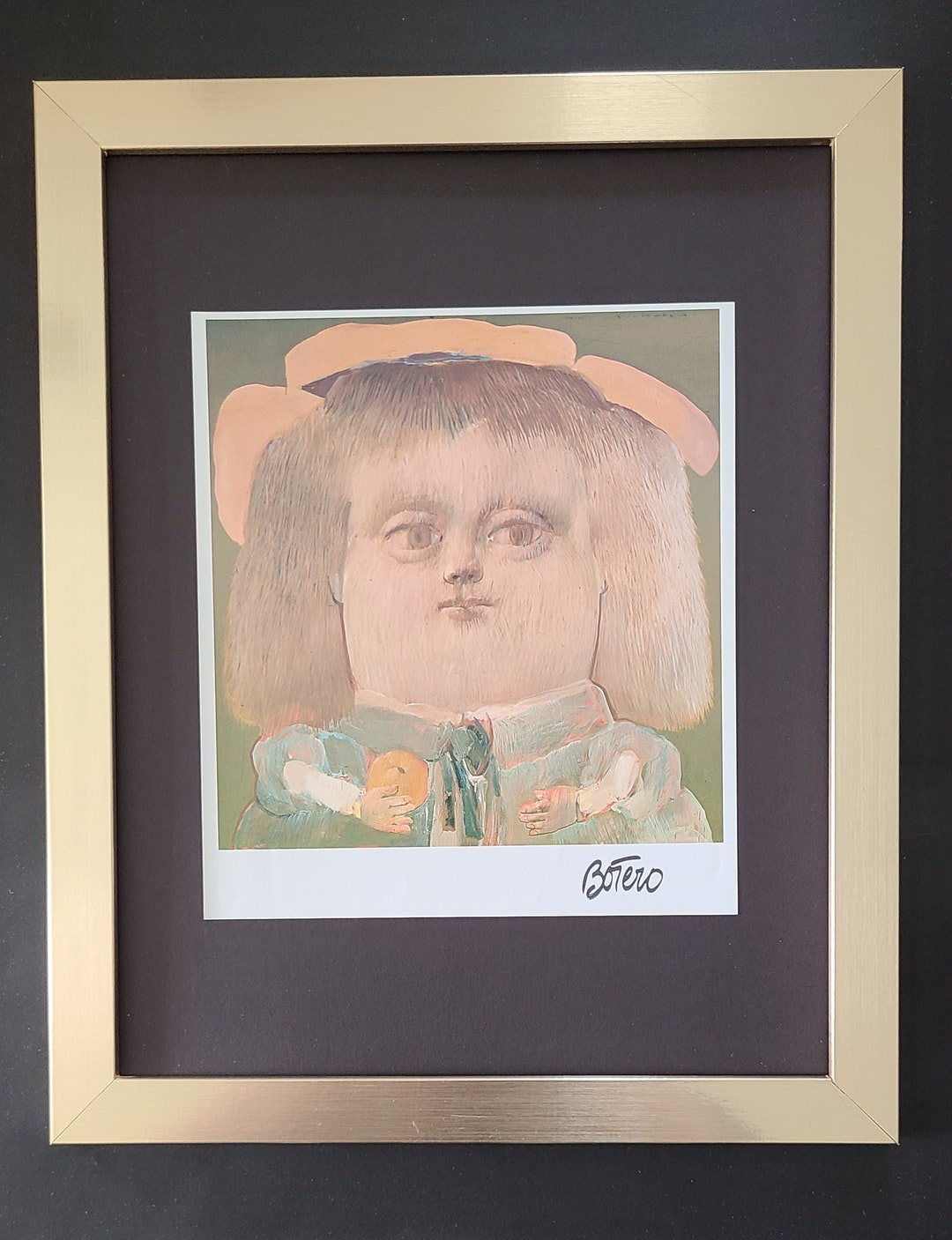 Fernando Botero | Awesome Signed Vintage Print From Colombia | New ...