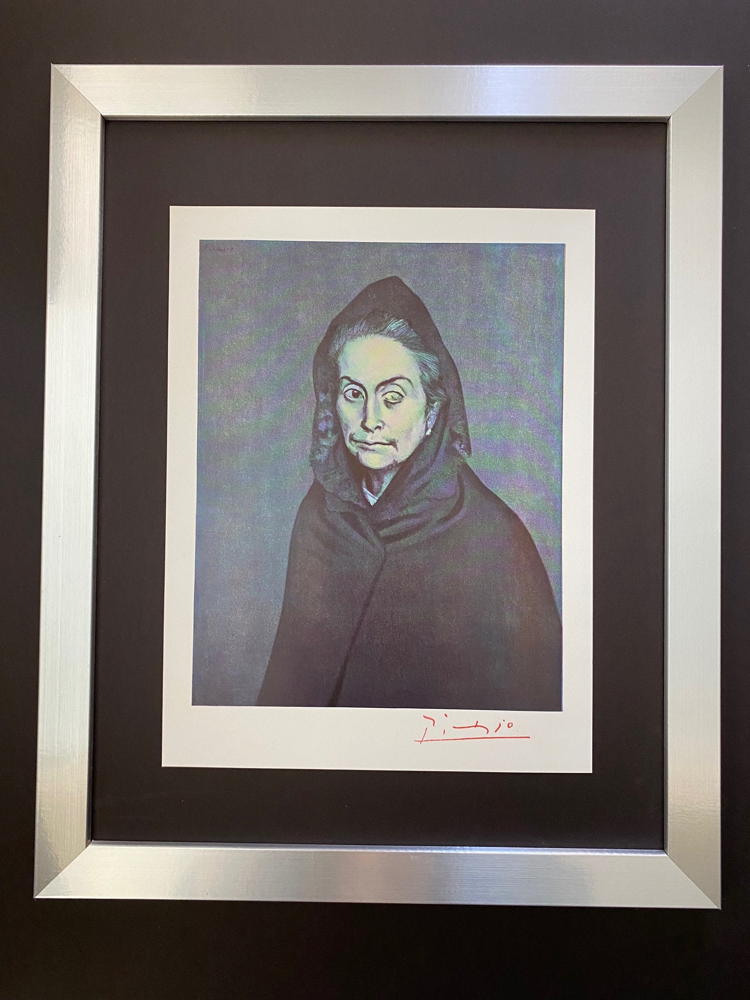 PABLO PICASSO + 1953 Beautiful Signed Print + Brand Frame + Buy It Now ...