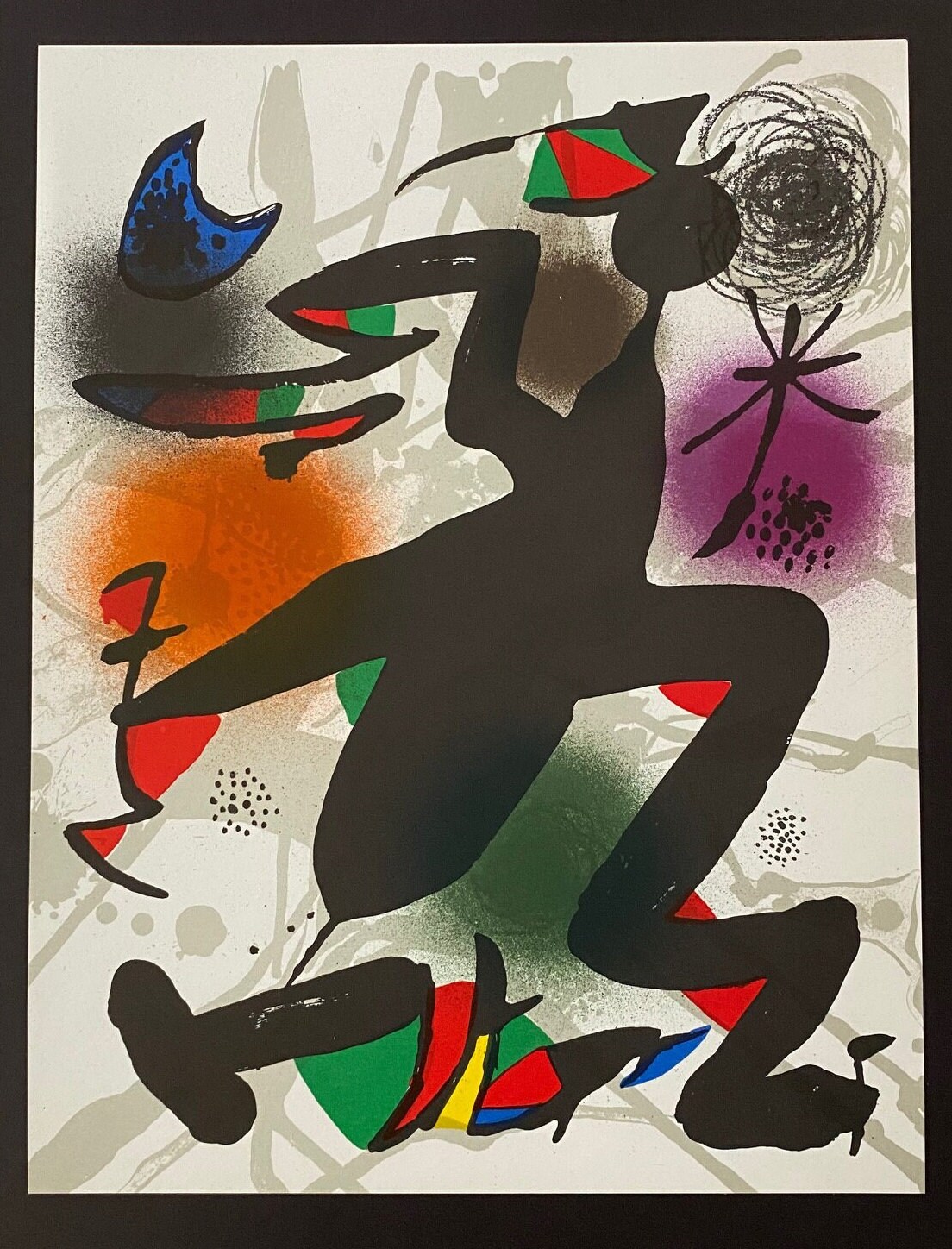 Joan Miró Original Lithography IV From Maeght 1981 + List Price at ...