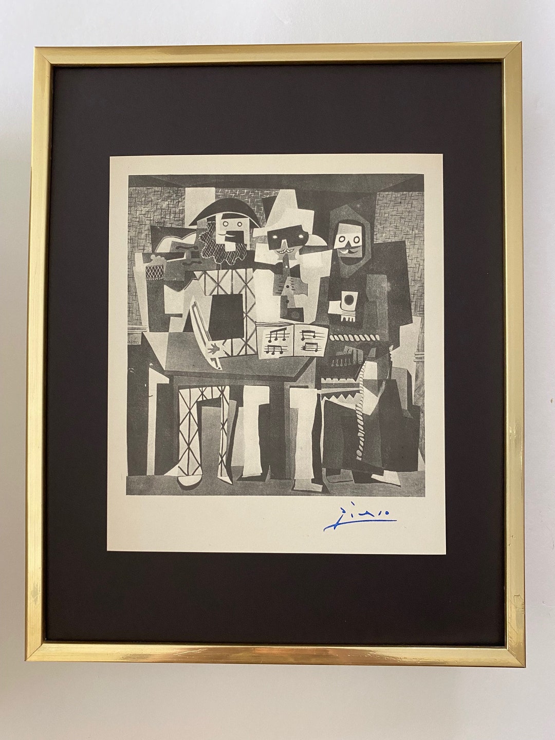 PABLO PICASSO | Vintage 1940 Signed Print | Ltd. Ed | Framed + Buy It ...