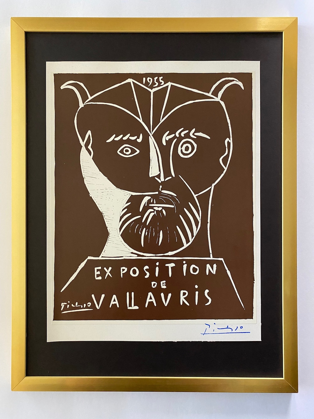 PABLO PICASSO Original 1971 Signed High Quality Print Printed in ...