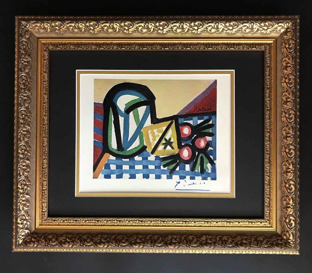 Pablo Picasso 1948 Signed Print Matted to Be Framed at Home 11x14 - Etsy