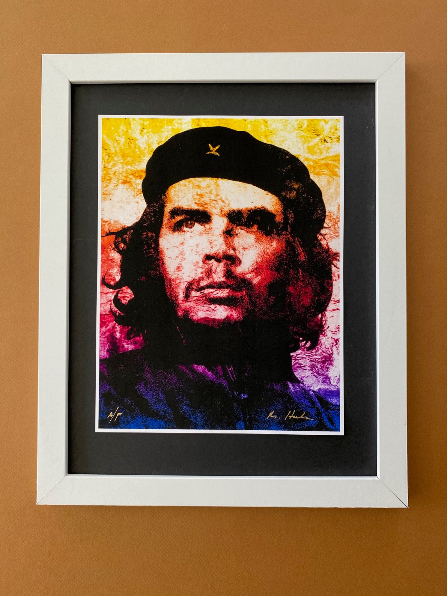 A/P Original Che Guevara Hand Signed Ltded Print - Etsy