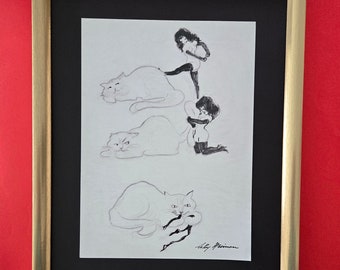 Leroy Neiman FEMLIN PLAYBOY Signed Print Framed in a New 16x12 - Etsy