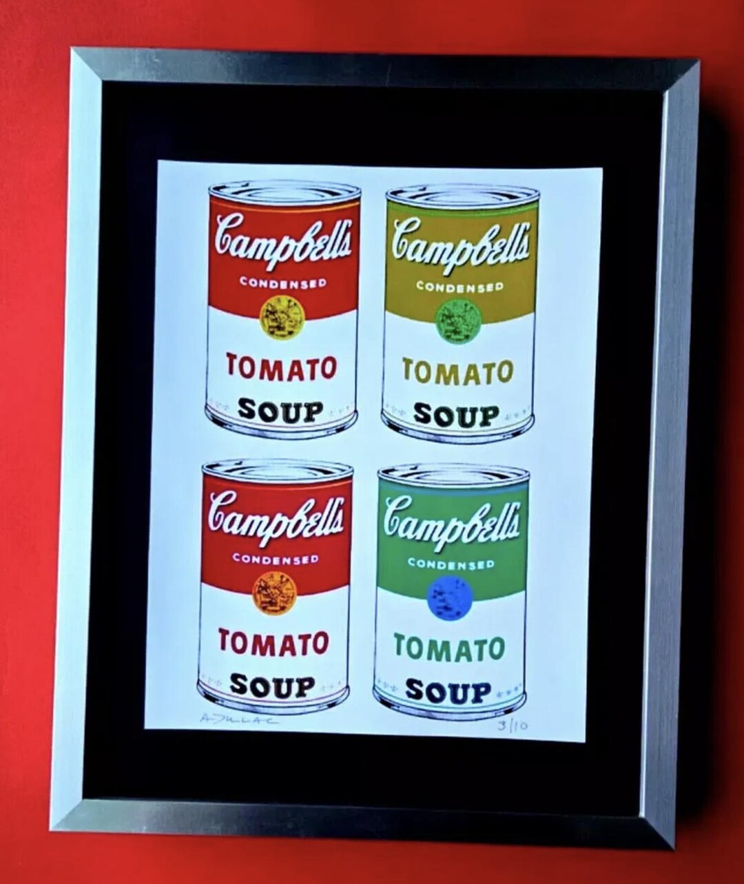 Alexander Dulac | "my Andy Warhol Campbell's Soups" Hand Signed ...