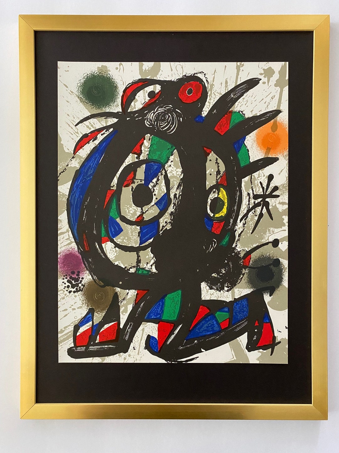 Joan Miró Original Lithography I From Maeght 1981 + List Price at Brick ...