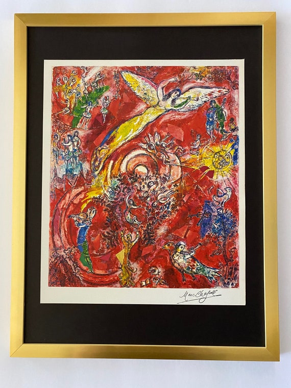 MARC CHAGALL Original 1971 Print From Chagall at the Met - Etsy