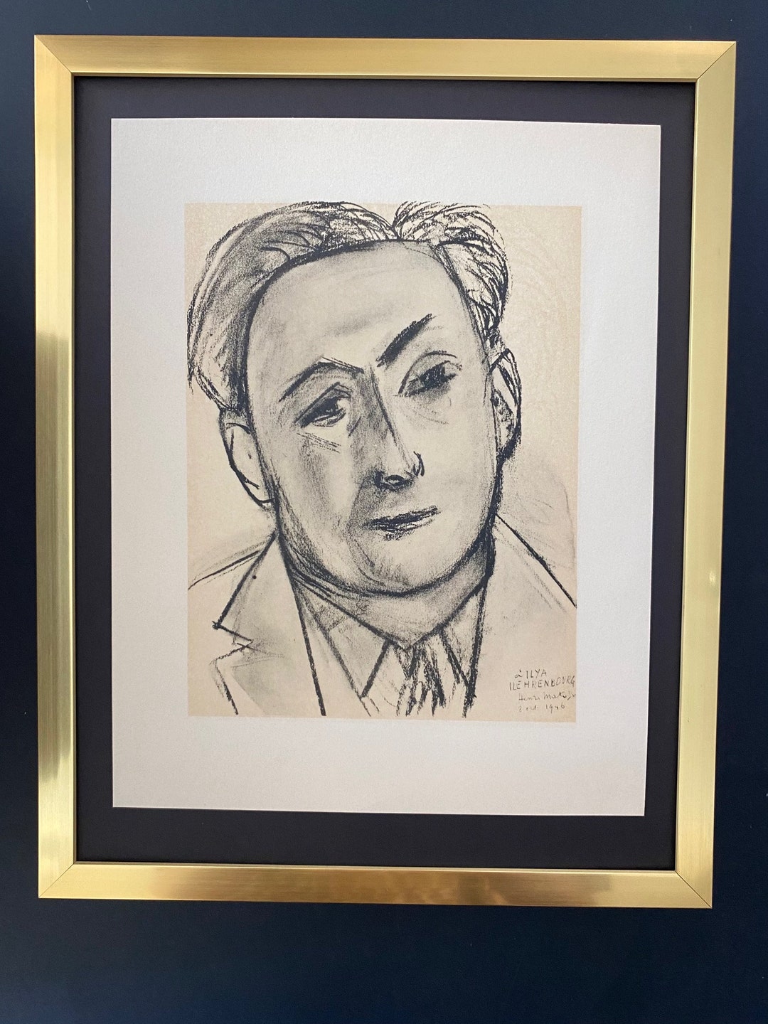 Henri Matisse + Signed Print From 1954 Printed in France by Mourlot ...