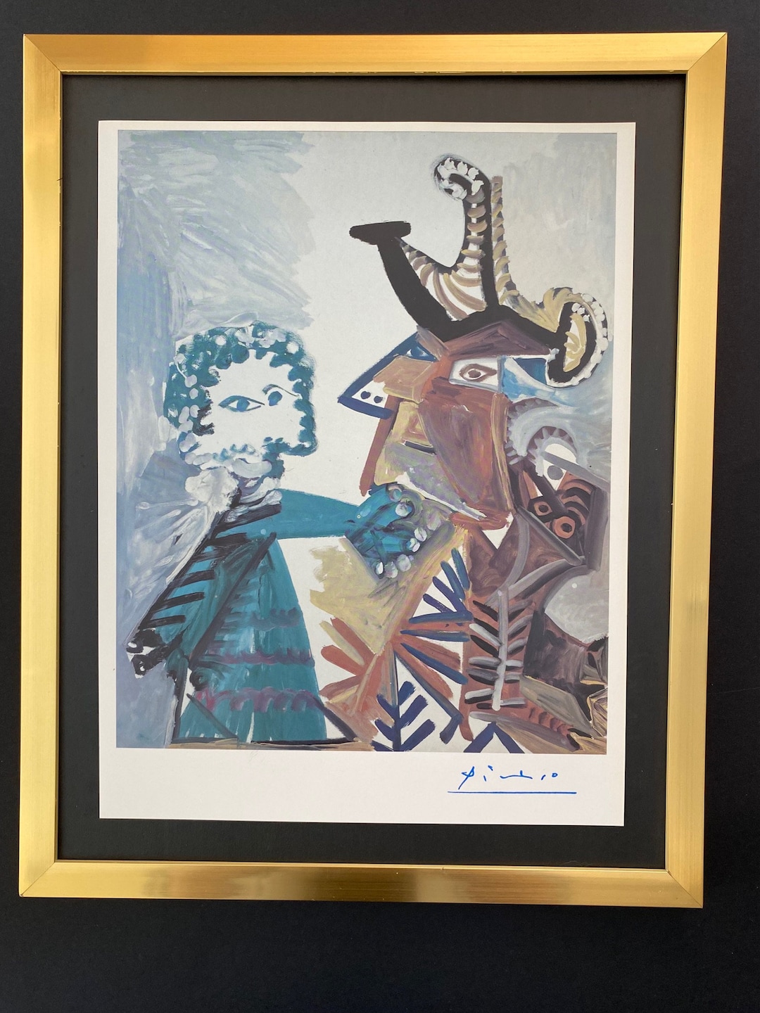 PABLO PICASSO + 1972 Signed Print From His Final Paintings Collection ...