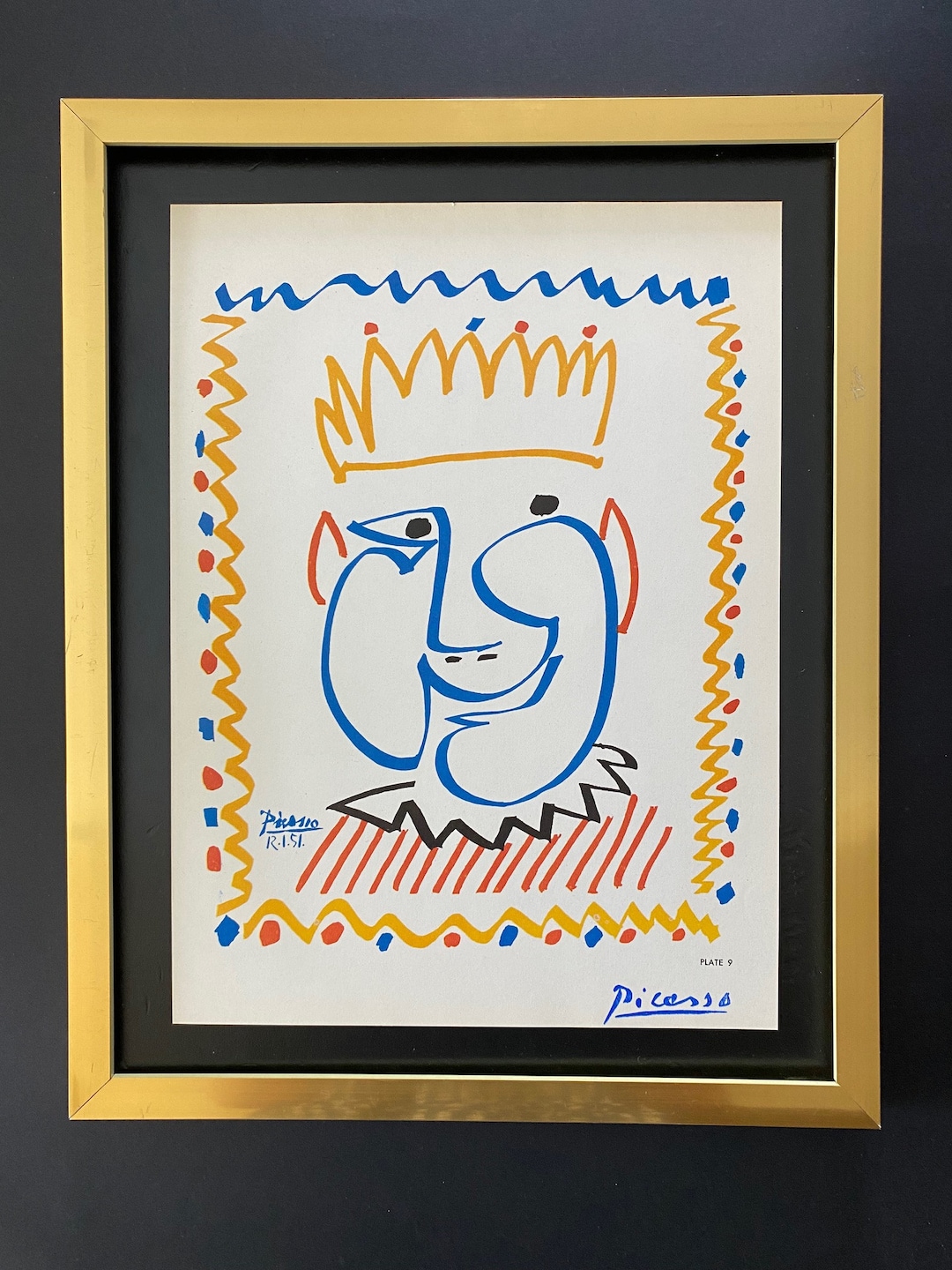 PABLO PICASSO | Vintage 1964 Signed Offset Lithograph | Ltd. Ed ...