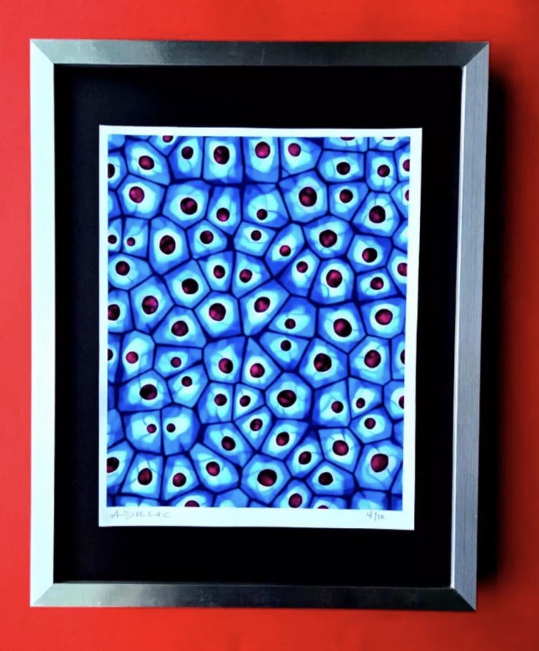 Alexander Dulac | 4 Different " CELLS of LIFE " Hand Signed Authentic ...